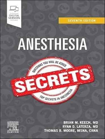 دانلود کتاب Anesthesia Secrets 7th Edition – medPDF